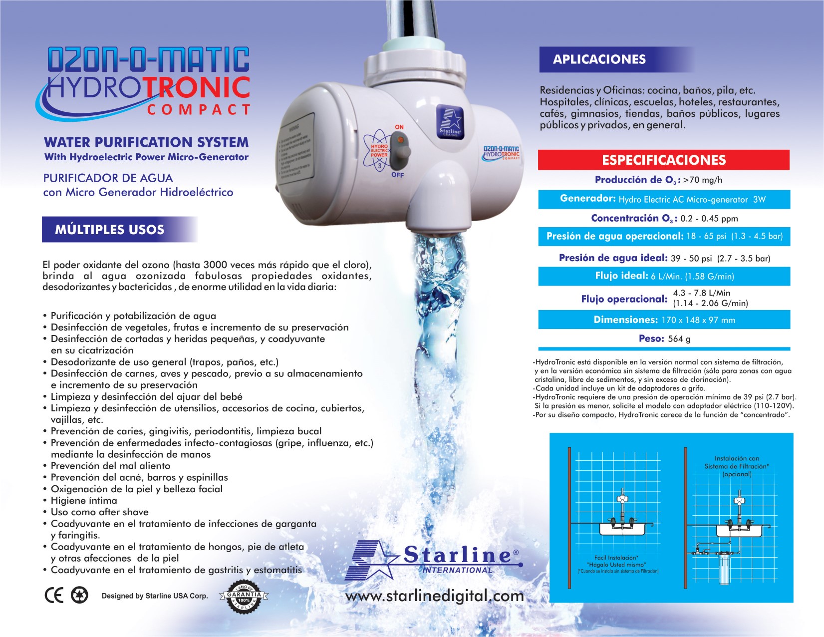HYDROTRONIC HT **OFERTA DE VERANO** – Tienda Starline International